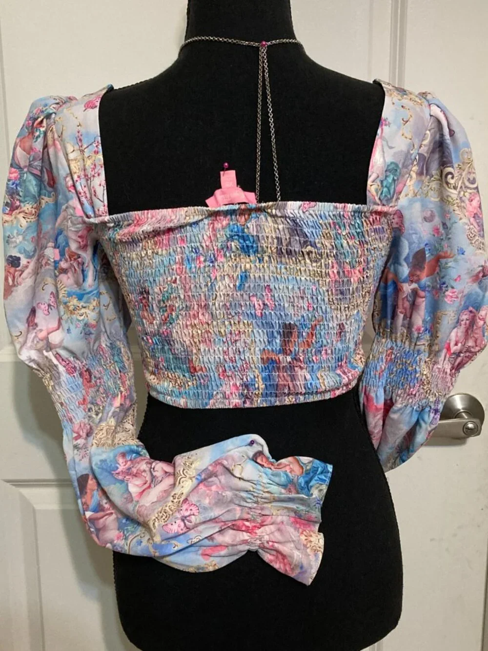 Dolls Kill | Tops | Dolls Kill Sugar Thrillz Divine Lush Opulence Puff ...